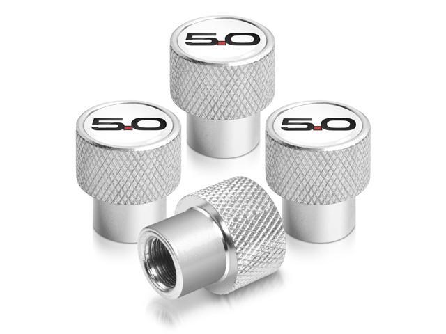 Click here for Ford Mustang 5.0 in White on Silver Chrome Aluminu... prices