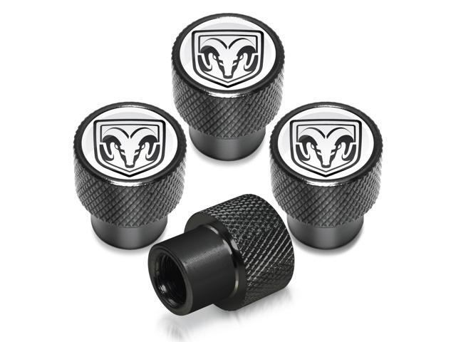 Click here for RAM in White on Black Aluminum Tire Valve Stem Cap... prices
