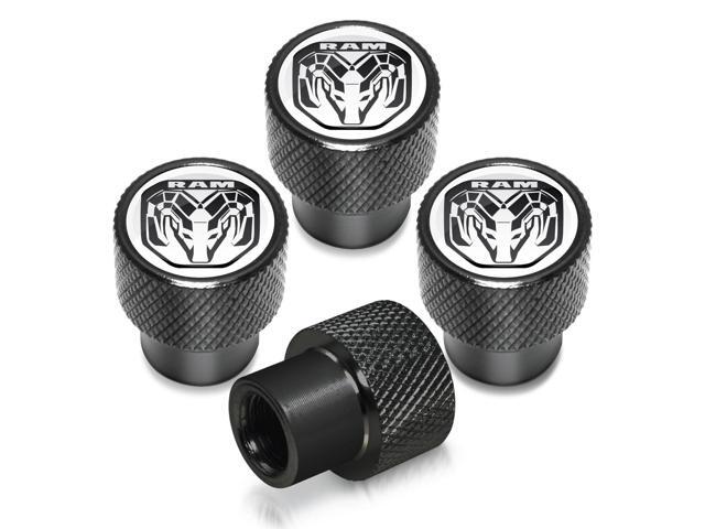 Click here for RAM 2019 Logo in White on Black Aluminum Tire Valv... prices