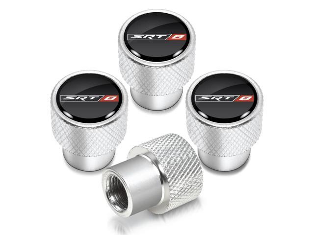 Click here for SRT-8 in Black on Shining Silver Aluminum Tire Val... prices