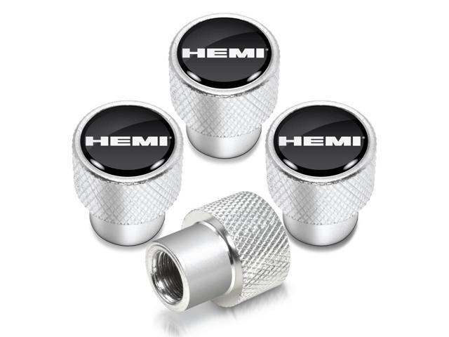 Click here for HEMI Logo in Black on Shining Silver Aluminum Tire... prices
