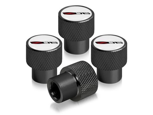 Click here for Chevrolet Corvette C6 Z06 Logo in White on Black A... prices