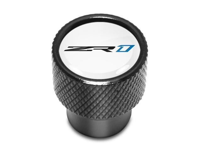 Click here for Chevrolet Corvette C7 ZR1 Logo in White on Black A... prices