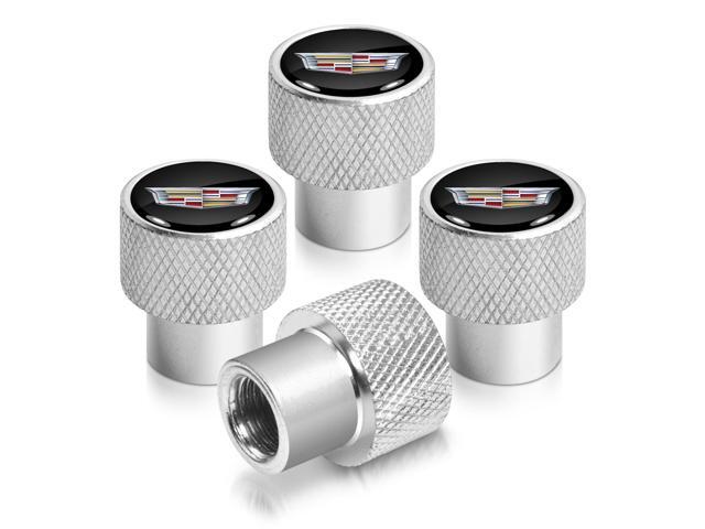 Click here for Cadillac Crest Logo in Black on Shining Silver Alu... prices