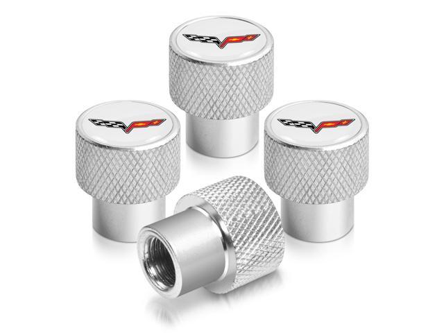 Click here for Chevrolet Corvette C6 Logo White on Shining Silver... prices