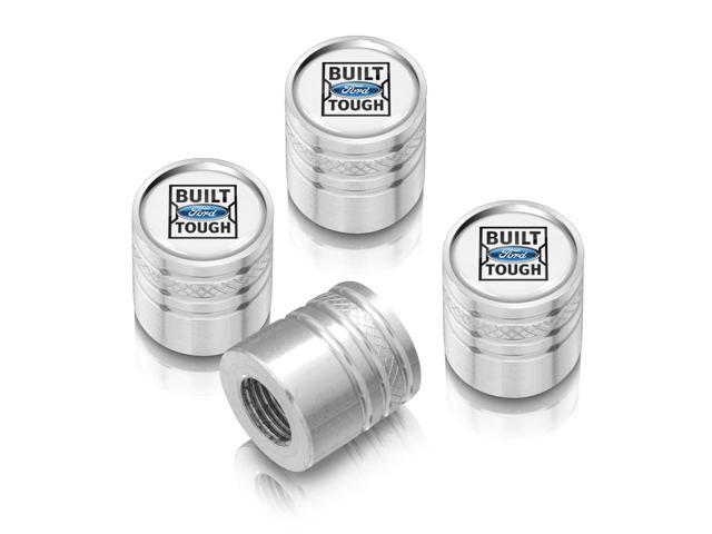 Click here for Ford Built-Ford-Tough White on Silver Aluminum Cyl... prices