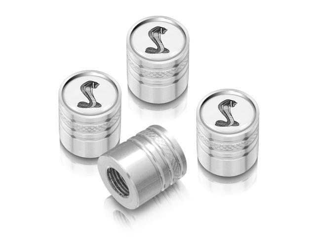 Click here for Ford Mustang Cobra White on Silver Aluminum Cylind... prices