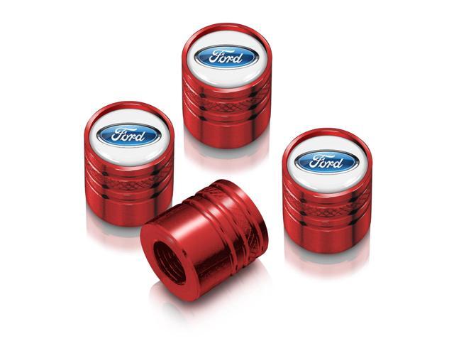 Click here for Ford Logo in White on Red Aluminum Cylinder-Style... prices