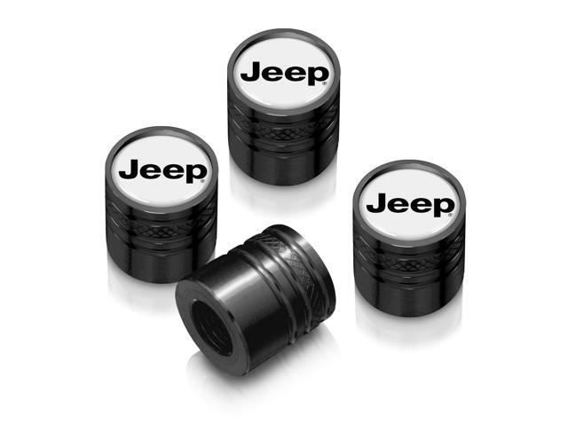 Click here for Jeep in White on Black Aluminum Cylinder-Style Tir... prices