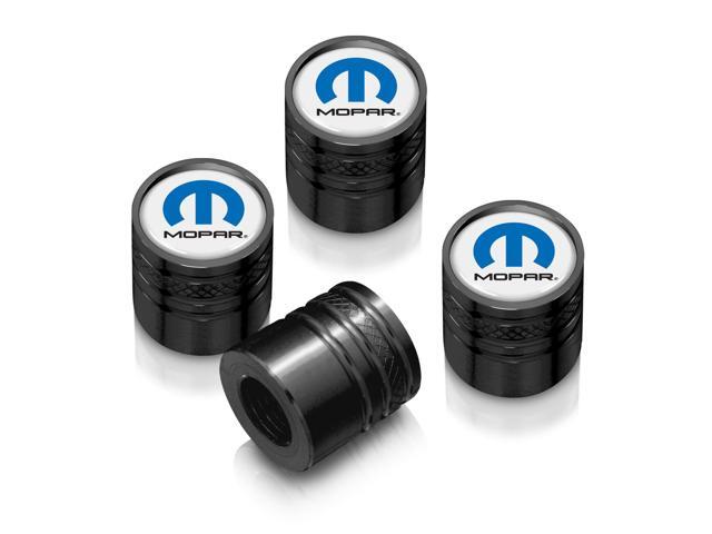 Click here for Mopar in White on Black Aluminum Cylinder-Style Ti... prices