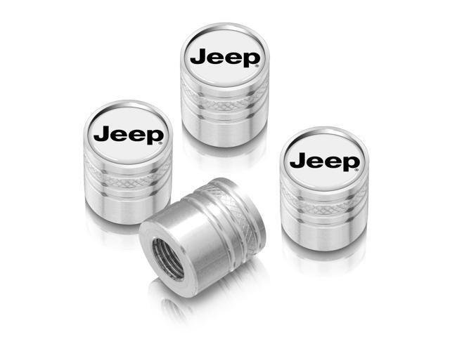 Click here for Jeep in White on Shining Silver Aluminum Cylinder-... prices