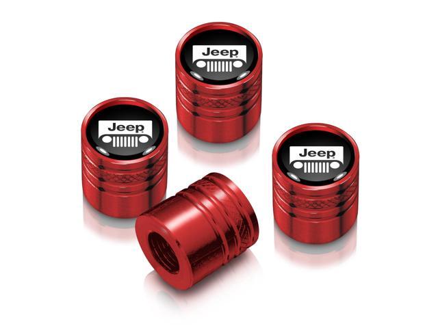 Click here for Jeep Grill in Black on Red Aluminum Cylinder-Style... prices