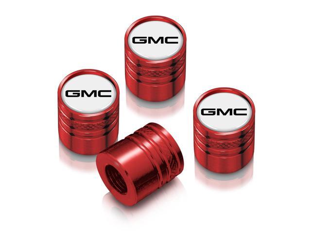 Click here for GMC Logo in White on Red Aluminum Cylinder-Style T... prices