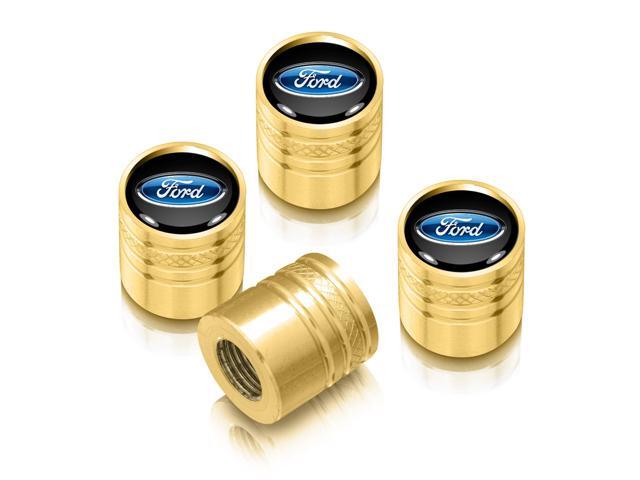 Click here for Ford Logo in Black on Golden Aluminum Cylinder-Sty... prices