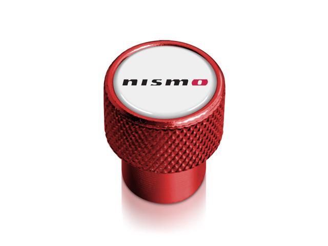 Click here for Nissan NISMO in White on Red Aluminum Tire Valve S... prices