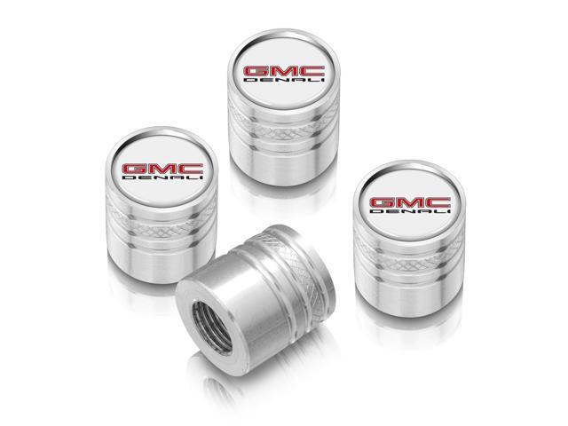 Click here for GMC Denali Nameplate in White on Shining Silver Al... prices