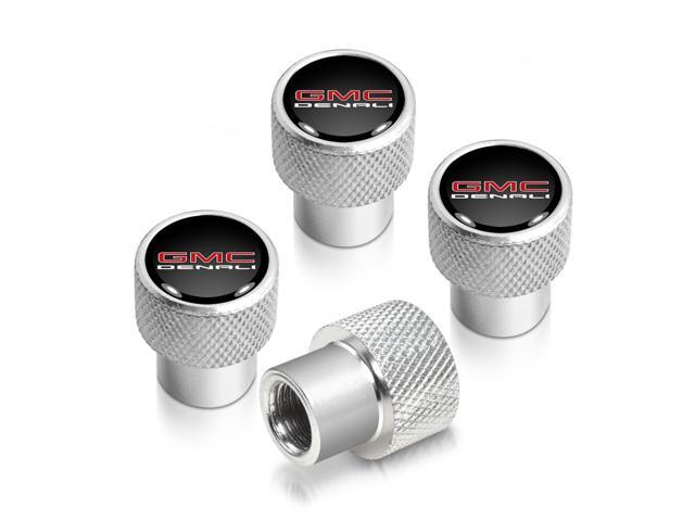 Click here for GMC Denali Nameplate in Black on Shining Silver Al... prices