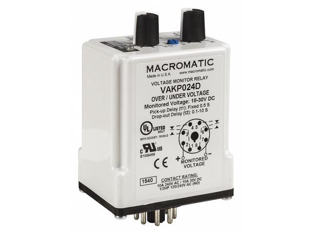 Click here for MACROMATIC VAKP024D Voltage Monitor Relay  24VDC... prices