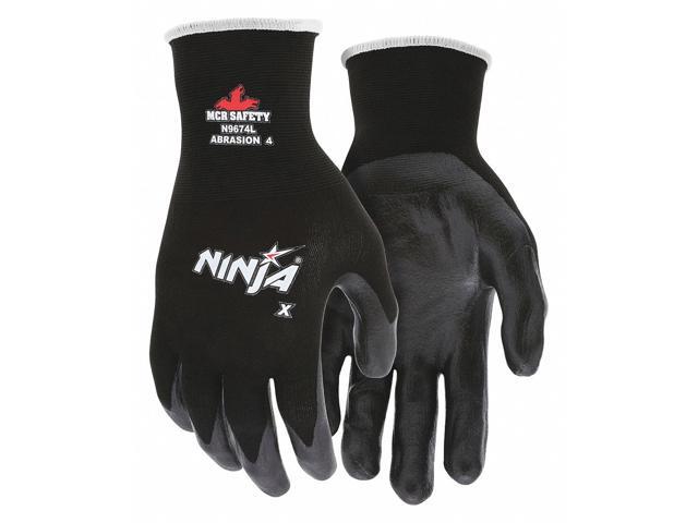 Click here for MCR SAFETY N9674L Coated Gloves  Bi-Polymer  Smoot... prices