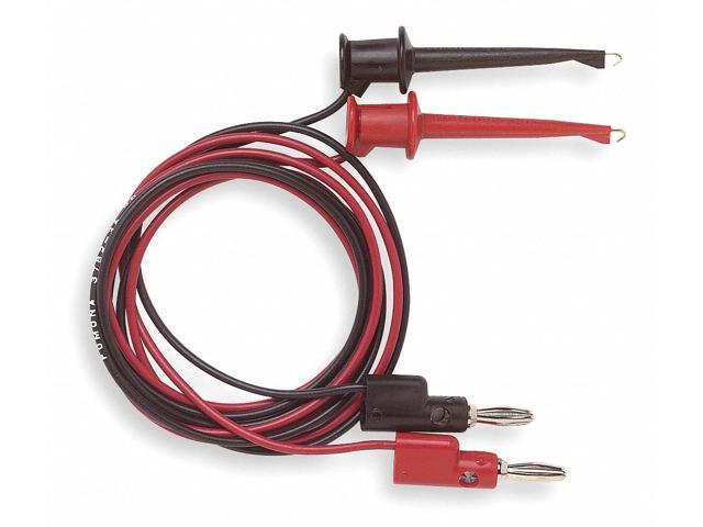 Click here for POMONA 3782-24-02 Mini Hook Test Leads 24 In. L Bl... prices