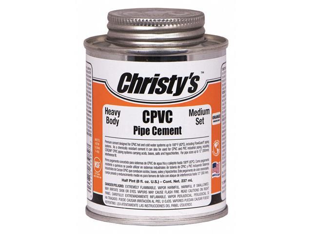 Click here for Christys Pipe Cement Orange 8 oz. RH-OCPVC-HP-24 prices