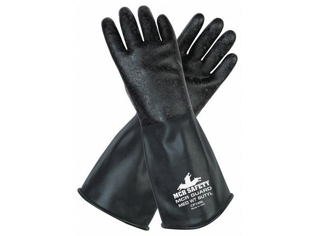 Click here for Mcr Safety Chemical Resistant Gloves Black CP14RL prices