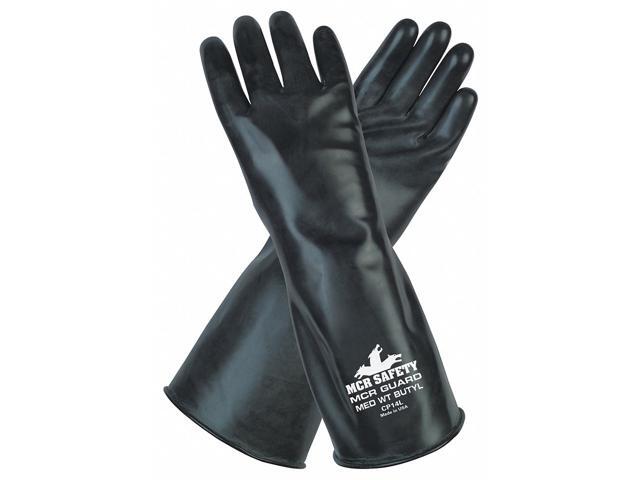 Click here for Mcr Safety Chemical Resistant Gloves Black CP14L prices