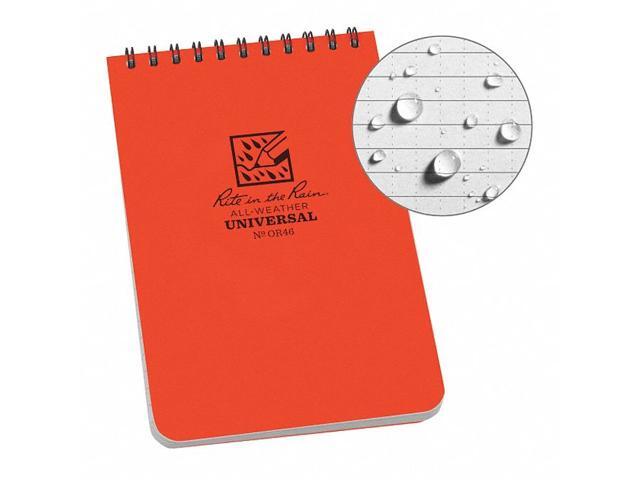 Click here for Rite in the Rain RIR-OR46 Orange Size 4 x 6 RiteRa... prices