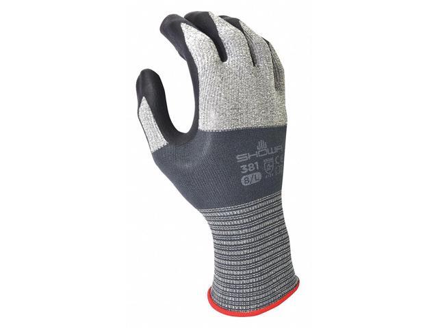 Click here for SHOWA 381XL-09-V Coated Gloves  Nitrile  Smooth  P... prices