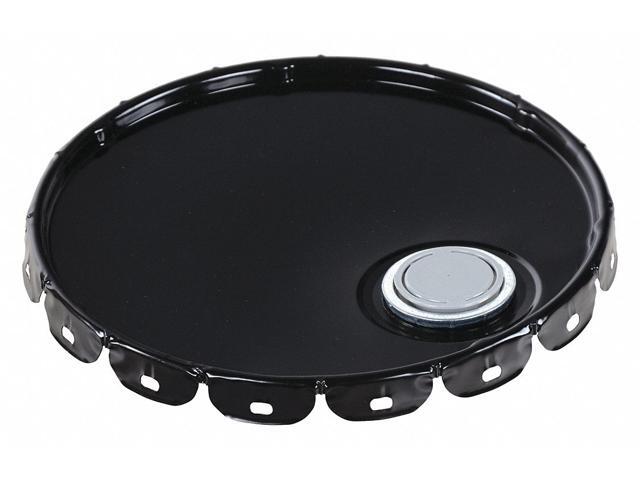 Click here for ZORO SELECT LID-STL-S Steel Pail Lid Black For Use... prices
