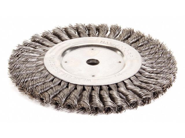 Click here for WEILER 90858 Twist Wire Wheel Wire Brush  Arbor  8 prices
