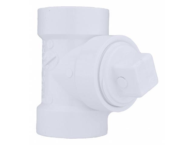 Click here for ZORO SELECT 05997 PVC Cleanout Tee with Plug  Hub... prices