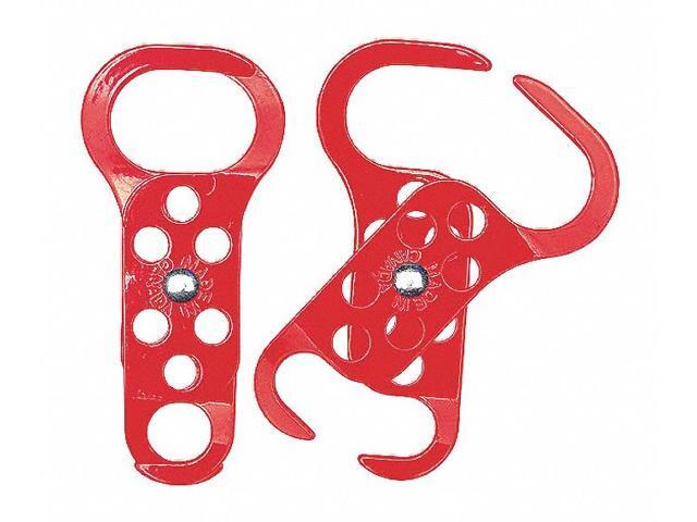 Click here for BRADY 236919 Lockout Hasp  Red  Steel  6 Max. No.... prices