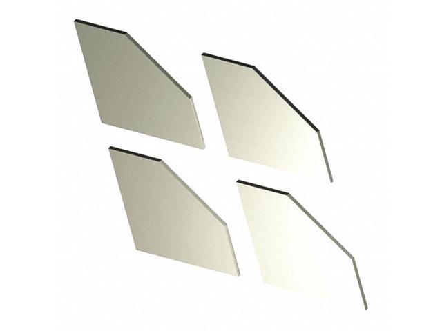 Click here for MIRREDGE 32204 Corner Plates  4 in L  4 in W  1/8... prices