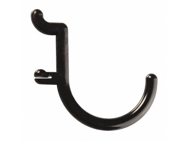 Click here for FUNCTIONAIRE FH2-4 Locking Pegboard Hooks Black Pl... prices