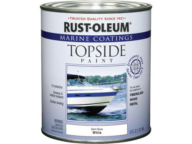 Click here for RUST-OLEUM 207000 1 Qt. Semi-Gloss White Topside P... prices