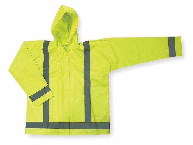 Click here for CONDOR 1FBA4 Jacket w/Detach Hood Hi-Vis Yellow/Gr... prices