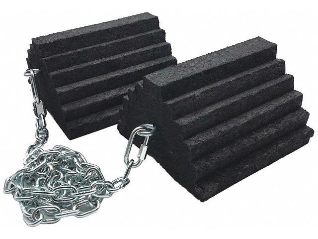 Click here for CHECKERS CH4121-12-CH3 Wheel Chock 8 W x 12 D x 5... prices