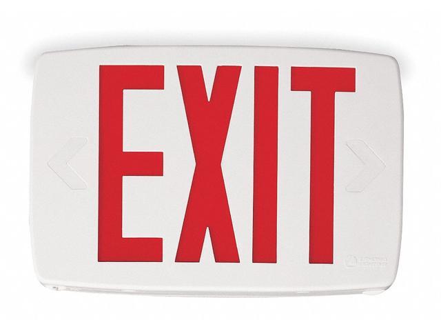 Click here for Lithonia Quantum Red Lettering Thermoplastic LED E... prices