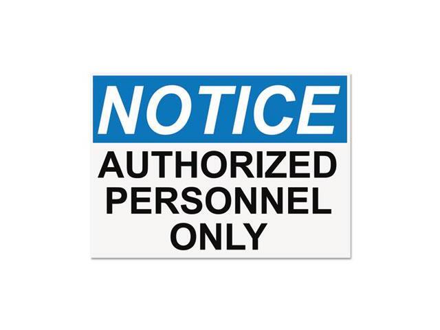 Click here for Headline Sign Sign Notc Authrz Only Ast 5492 prices