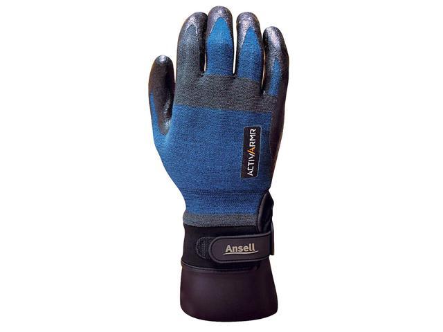 Click here for ANSELL 97-002 Cut Resistant Gloves XL Blue/Black P... prices