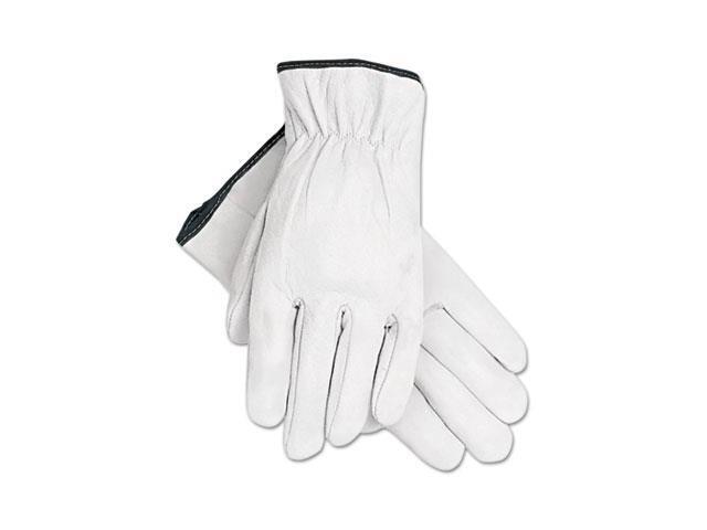 Click here for Memphis Grain Goatskin Driver Gloves White Extra-L... prices