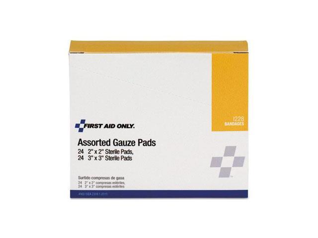 Click here for First Aid Only Gauze Pads 2 x 2; 3 x 3 48/Box I228 prices