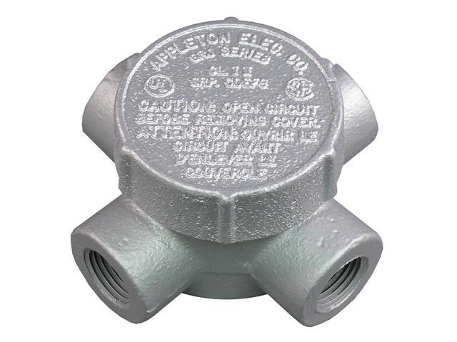 Click here for APPLETON ELECTRIC GRJX75 Conduit Outlet Body Iron... prices