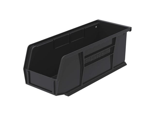 Click here for AKRO-MILS 30224BLACK Hang & Stack Storage Bin  Pla... prices