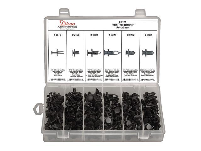 Click here for ZORO SELECT 8121 Nylon Push Type Retainer Asst Pc... prices