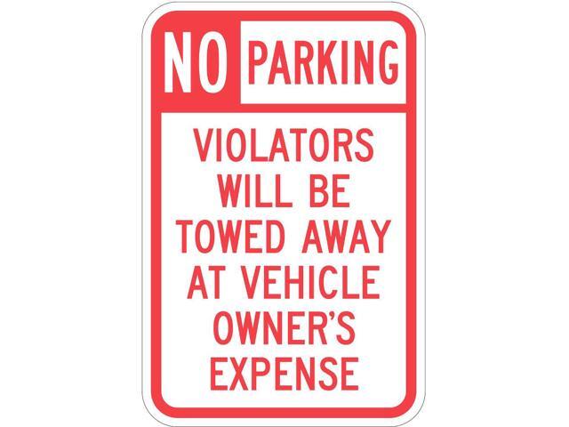 Click here for LYLE T1-1061-HI_12x18 Tow Zone No Parking Sign 18... prices
