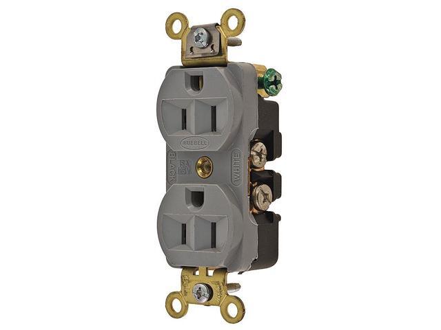 Click here for HUBBELL WIRING DEVICE-KELLEMS HBL5252GY Straight B... prices