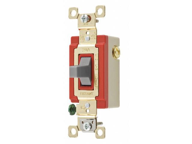 Click here for Wall Switch 20A Gray 1-Pole Type Toggle BRYANT 492... prices