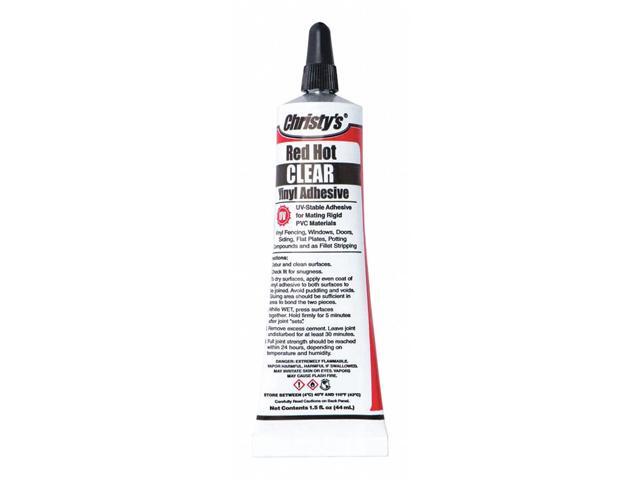 Click here for CHRISTYS 34663 Vinyl/PVC Adhesive Clear 1.5 oz. prices